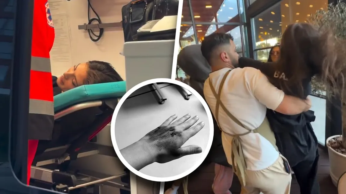 Andreea Bostănică, luată cu ambulanța după ce s-a întâlnit cu Iuliana ...