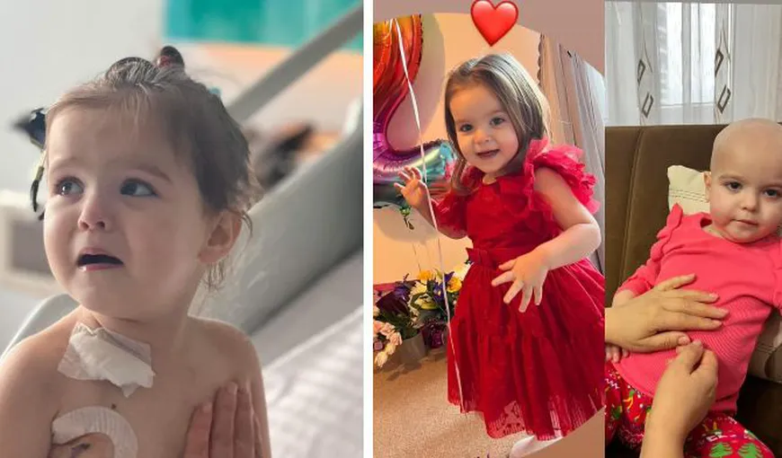 Suferință fără margini pentru un copil de doi ani! Micuța Amelia are nevoie de 240.000 de euro ...